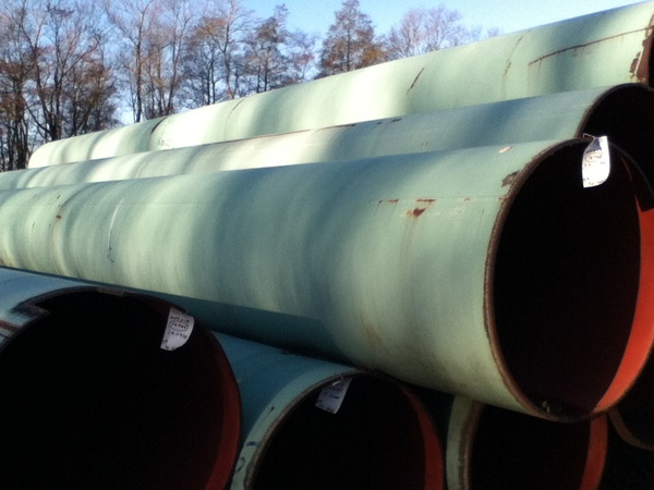 1067 mm Dia x 15 mm Thickness x Approx 12 Mtrs Long Steel Tubes / Steel ...