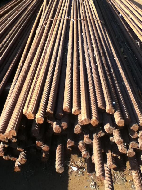 6.000mtr Length 25mm Unused Stock Rusty Rebar From Ainscough Metals